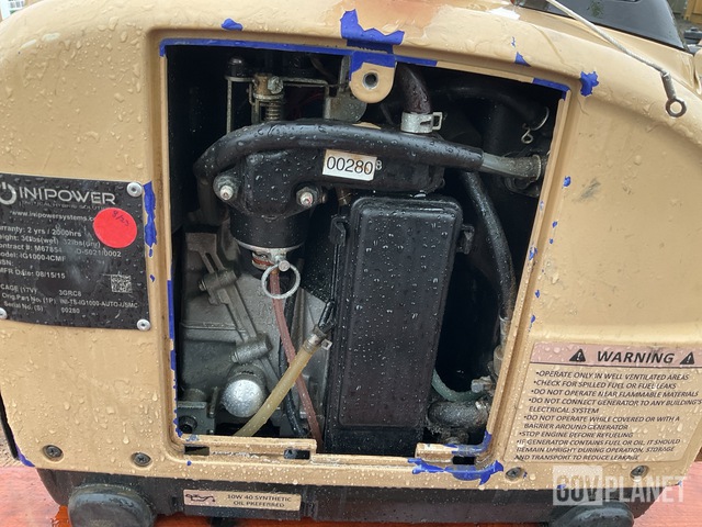 Surplus INI Power Systems IG1000-ICMF Portable Generator Set in Butner ...