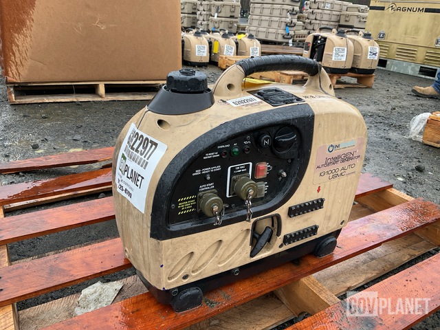Surplus INI Power Systems IG1000-ICMF Portable Generator Set in Butner ...