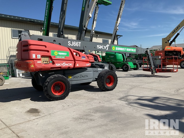 2016 Skyjack SJ66T 4WD Diesel Telescopic Boom Lift in Joliet, Illinois ...