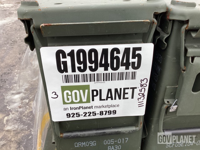 Surplus (56) PA120 Ammo Cans - For 40mm Cartridges in Chambersburg ...