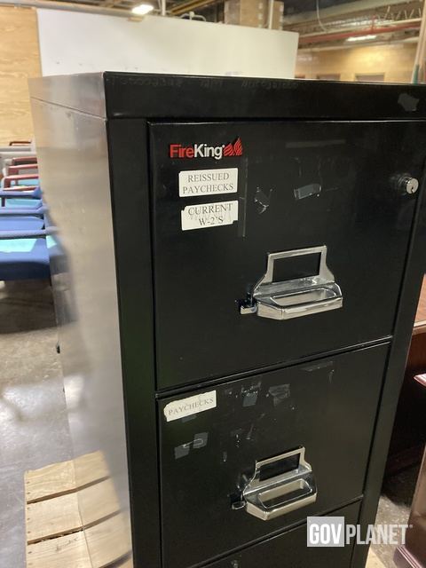 FIREKING Fire Proof File Filing Cabinet Home Office Shop Business Work ...