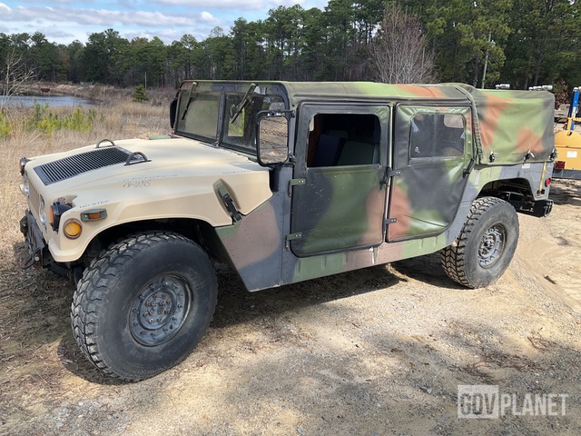 Surplus 2006 AM General M1097 HMMWV 4 Door Soft Top w/Truck Body in ...