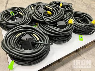 Surplus Quantity of (13) LEX 50 ft Electrical Distribution Power Cords ...