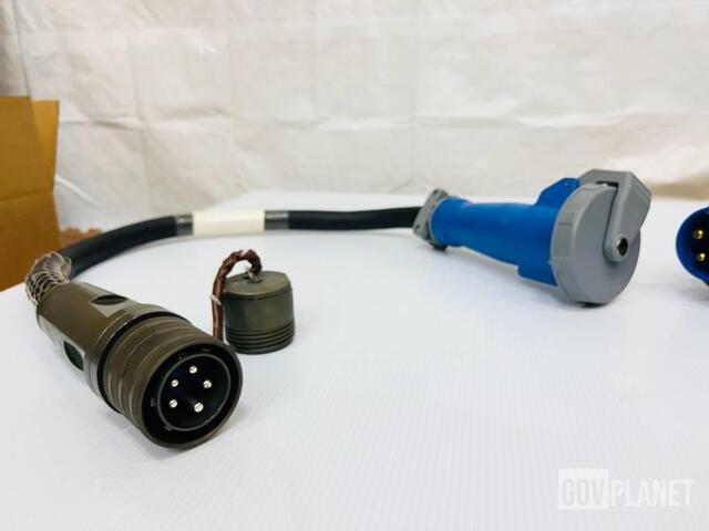 Surplus (2) 60 AMP Military to Hubbell Connector Adapters in ...