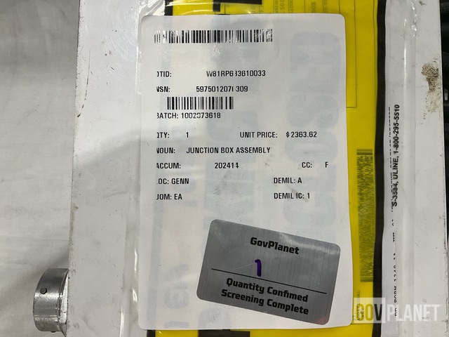 Surplus MCT 2CT98 REV F Junction Box Assembly in North Las Vegas ...