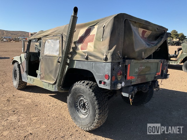 Surplus 2004 AM General M1035A2 HMMWV 4 Door Soft Top w/Truck Body in ...