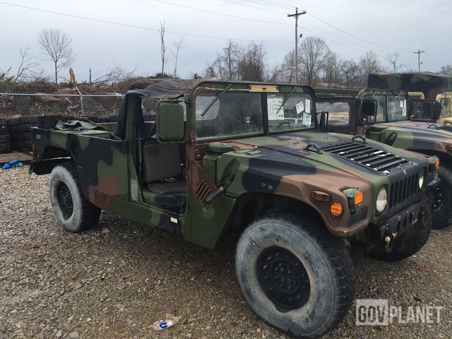 Surplus 2008 AM General M1097R1 HMMWV 2 Door Soft Top w/Truck Body in ...
