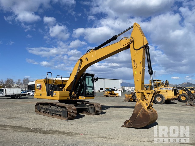 2021 Cat 320 Tracked Excavator in Perris, California, United States ...