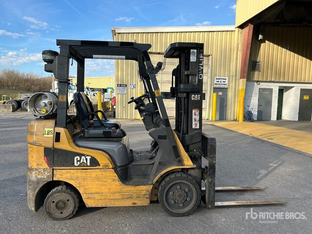 Cat C5000-LPS Pneumatic Tire Forklift in Bunola, Pennsylvania, United ...