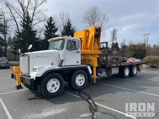 1994 Effer 80N5S 80 ton Knuckle Boom on 1995 Western Star 4884F 8x4 ...