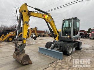 2017 Wacker Neuson EW65 Wheel Excavator in Riverview, Michigan, United ...