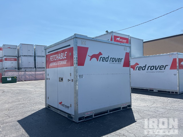 Quantity of (4) Boxwell 8 ft x 8 ft x 8 ft Portable / Collapsable Steel ...