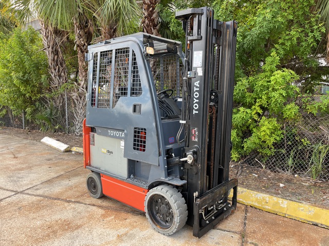 2019 Toyota 8FBCHU25 Electric Forklift in Tampa, Florida, United States ...