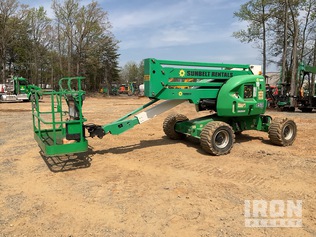 2014 JLG 450A Series II 4WD Dual Fuel Articulating Boom Lift in ...