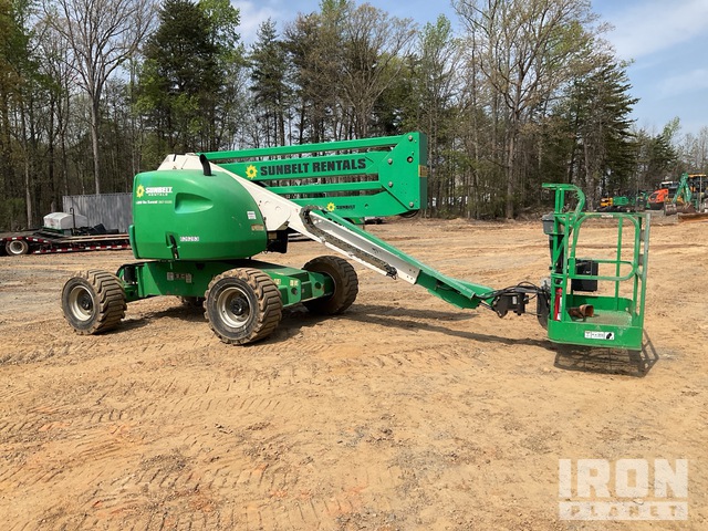 2014 JLG 450A Series II 4WD Dual Fuel Articulating Boom Lift in ...