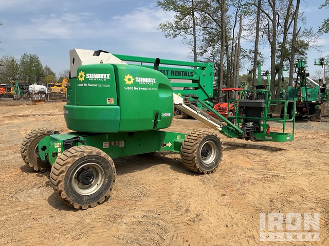 2014 JLG 450A Series II 4WD Dual Fuel Articulating Boom Lift in ...