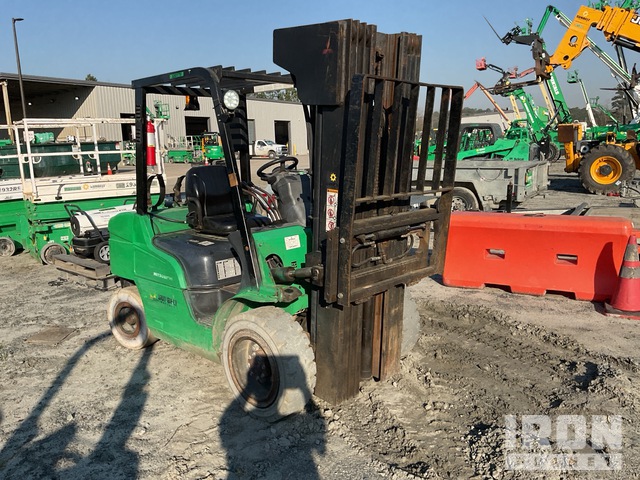 2013 (unverified) Mitsubishi FG30N 4200 lb Pneumatic Tire Forklift in ...