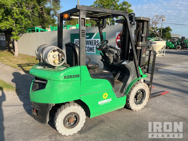 2014 Mitsubishi FG25N 4600 lb Pneumatic Tire Forklift in Pinellas Park ...