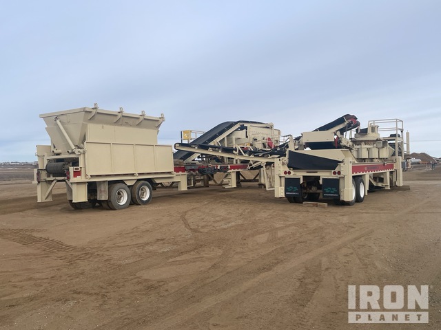 2014 RD Olson Groundworx Portable Closed Circuit Cone Crushing Plant in ...