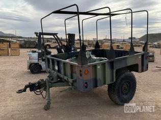 2004 US ARMY Tank Automotive Command M1101 Cargo Trailer in Yermo ...