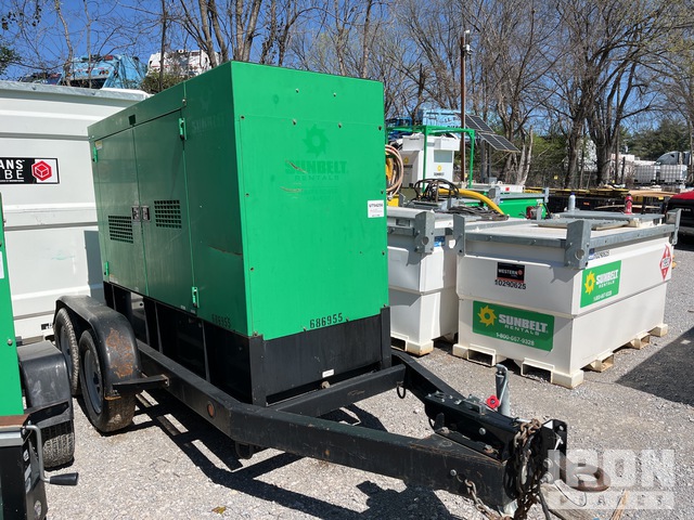 2016 (unverified) Multiquip DCA-70SSJU4I 56 kW Mobile Generator Set in ...