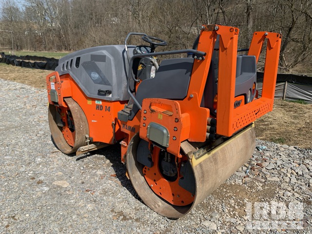 2015 Hamm HD14VV Double Drum Roller in Washington, Pennsylvania, United ...