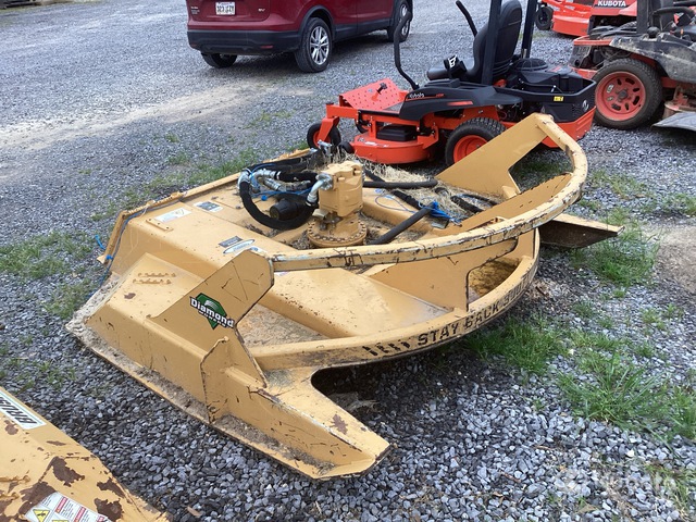 Diamond Mowers DLR072-C 6 ft Skid Steer Brush Cutter Brush Cutter in ...