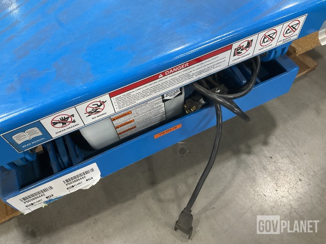 Surplus (3) Bishamon OPTIMUS Lift3K Power Scissor Lift Tables in North ...