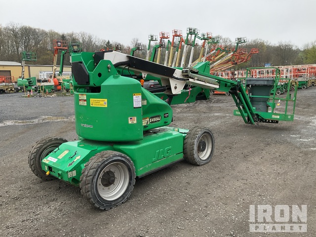 2012 JLG E450AJ 2WD Electric Articulating Boom Lift in Everett ...