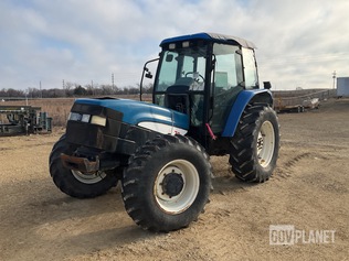 2003 New Holland TM120 4WD Tractor in Abilene, Kansas, United States ...