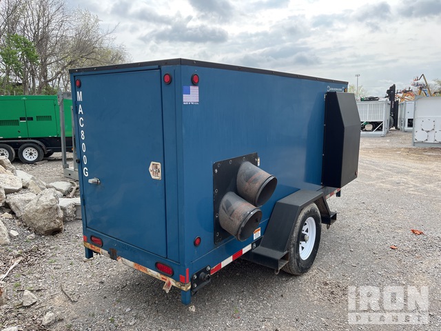 2016 MAC 800G 800000 BTU Diesel Space Heater on 2018 S/A Trailer in Nashville, Tennessee, United ...