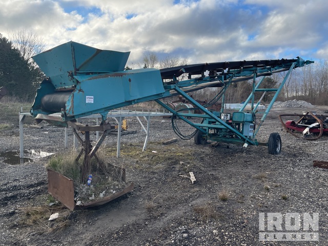 Powerscreen M70 30 in x Portable Stacking Conveyor in Dundee, Michigan ...