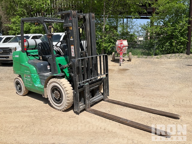 2014 Mitsubishi FG40N1 7200 lb Pneumatic Tire Forklift in Selma, Texas ...