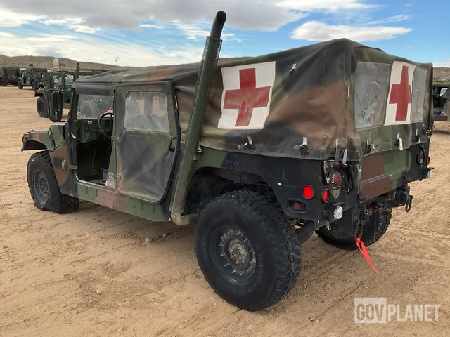 Surplus 2000 AM General M1035A2 HMMWV 4 Door Soft Top w/Truck Body in ...