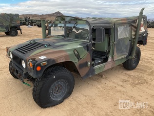 Surplus 2000 AM General M1035A2 HMMWV 4 Door Soft Top w/Truck Body in ...