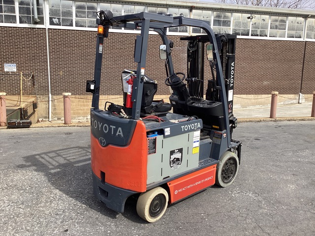 2019 Toyota 8FBCHU25 Electric Forklift in Bethlehem, Pennsylvania ...