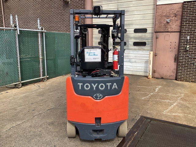 2019 Toyota 8FBCHU25 Electric Forklift in Bethlehem, Pennsylvania ...