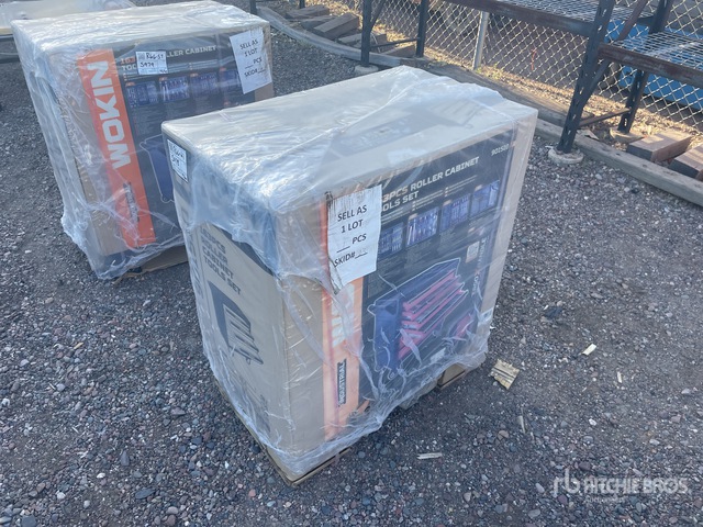 Wokin 163 Piece Tool Set w/(6) Drawer Rolling Tool Box | Ritchie Bros ...