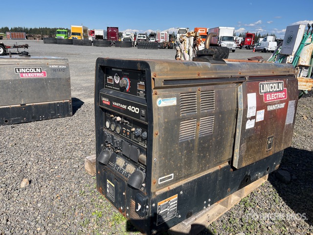 2012 Lincoln Vantage 400 400 A Multi-Process Engine Driven Welder ...