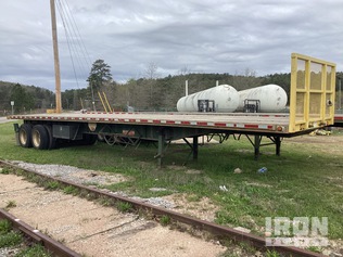 2005 Clark 43 ft T/A Flatbed Trailer in Bessemer, Alabama, United ...