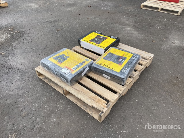 Quantity of (3) 2024 Powertek PT1800 Cordless Grease Guns (Unused) | Ritchie Bros. Auctioneers