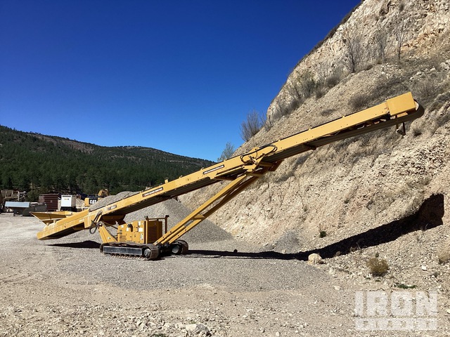 2014 Screen Machine 6036T 36 in x 60 ft Tracked Stacking Conveyor in ...