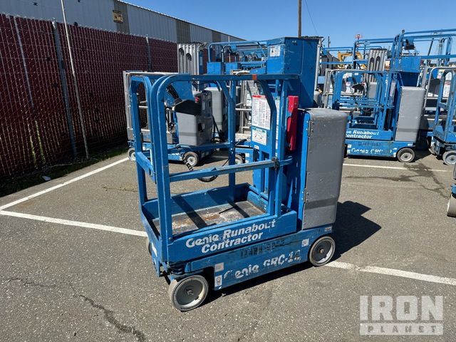 2014 Genie GRC-12 Electric Vertical Mast Lift in Richmond, California ...