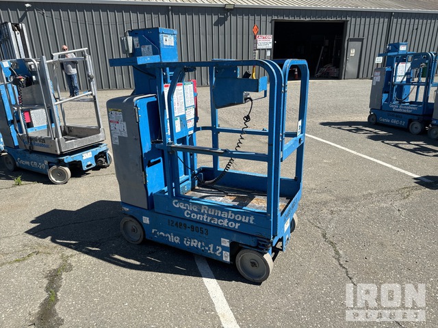 2014 Genie GRC-12 Electric Vertical Mast Lift in Richmond, California ...