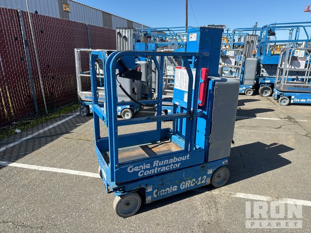 2014 Genie GRC-12 Electric Vertical Mast Lift in Richmond, California ...