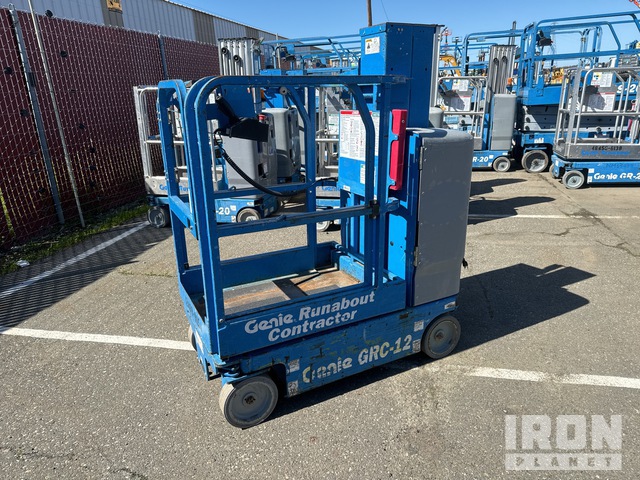 2014 Genie GRC-12 Electric Vertical Mast Lift in Richmond, California ...