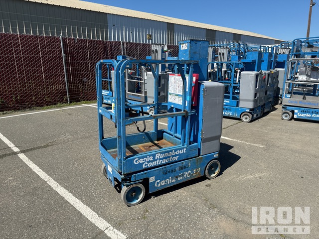 2014 Genie GRC-12 Electric Vertical Mast Lift in Richmond, California ...