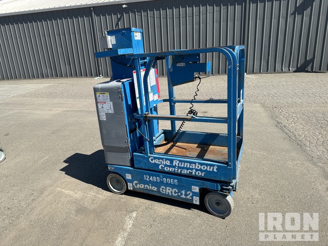 2014 Genie GRC-12 Electric Vertical Mast Lift in Richmond, California ...
