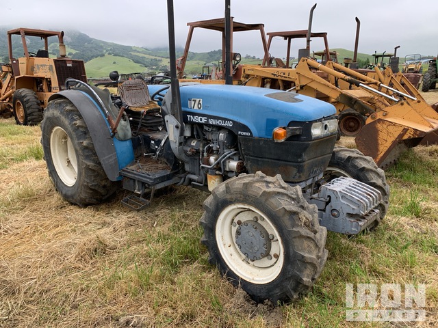 1998 New Holland TN90F 4WD Tractor in San Luis Obispo, California ...