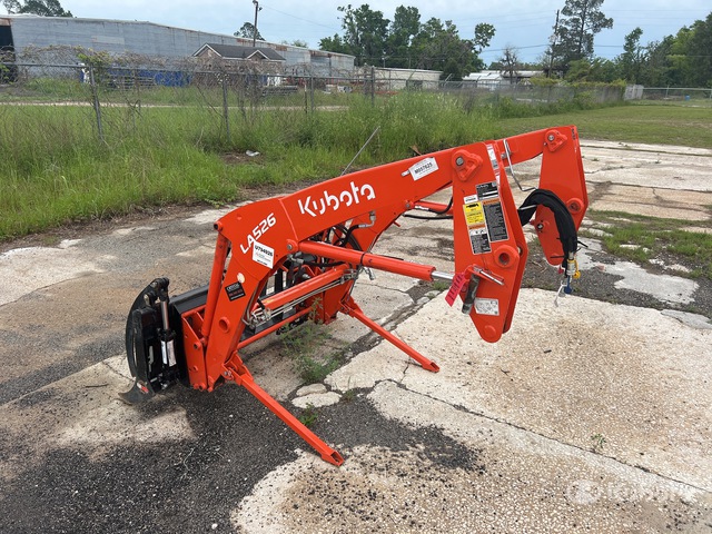 Lot of (1) Kubota LA526 Front Loader Attachment & (1) Land Pride ...